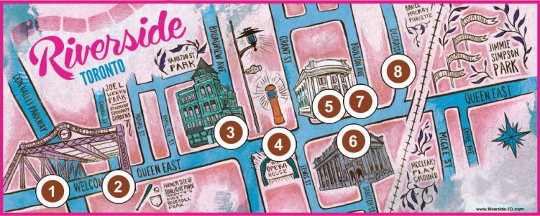 Self-Guided Walking Tour of Riverside Architecture