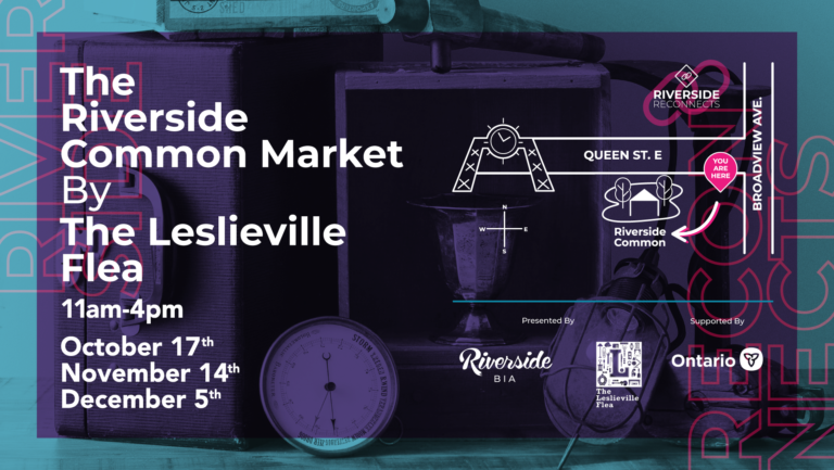 Oct 17th: The Riverside Common Market By The Leslieville Flea - Park ...