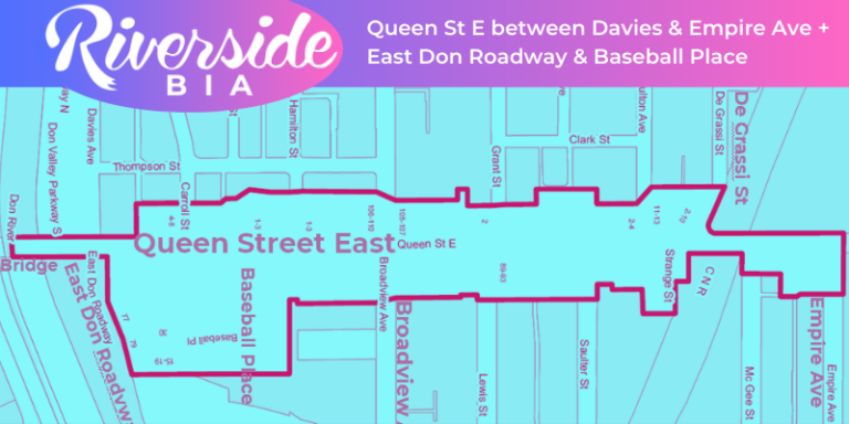 Riverside BIA Map | Riverside Toronto